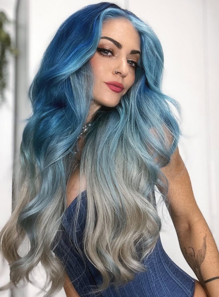 Fantasy Color Makeover with Hand Tied Hair Extensions at Monaco Salon ...